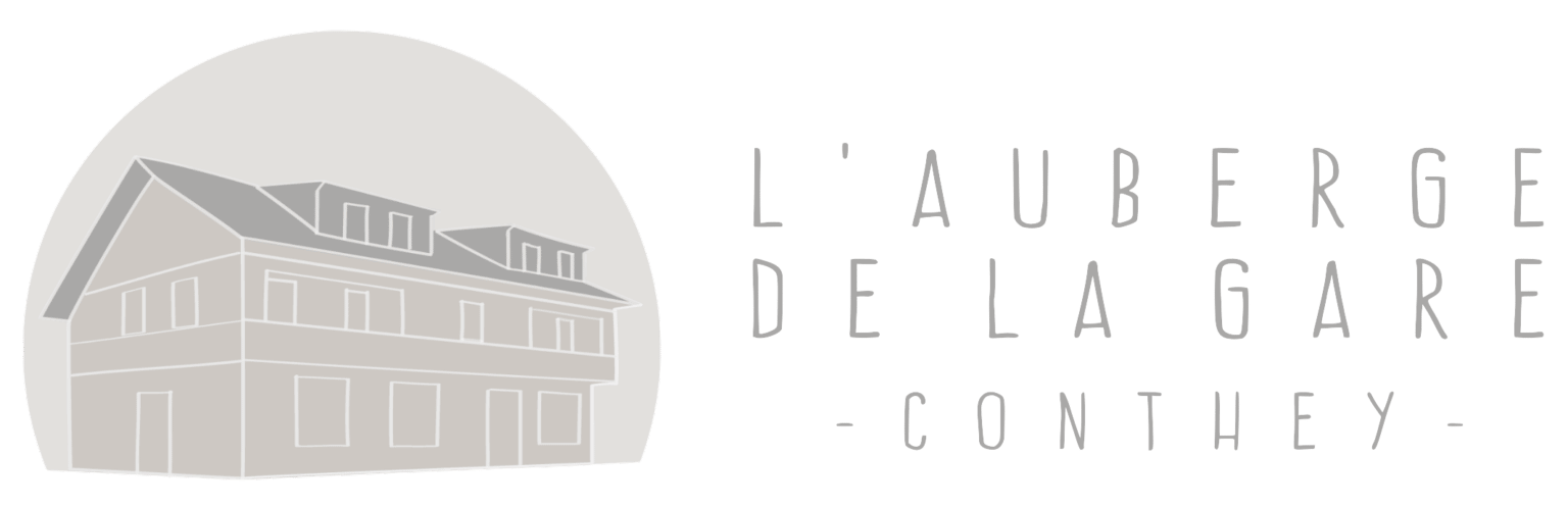Auberge de la gare à Conthey | Hôtel et restaurant avec terrasse